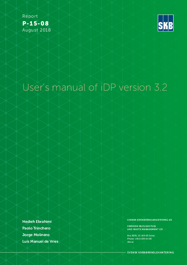 User’s manual of iDP version 3.2 – SKB.com